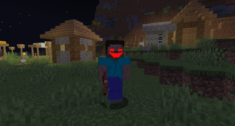 Evil Steve A Horror Mod | MCreator